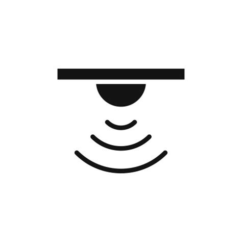 Sensor Icon Set Security Motion Detector Vector Image Sensor Icon Set Security Motion Detector Vector Image