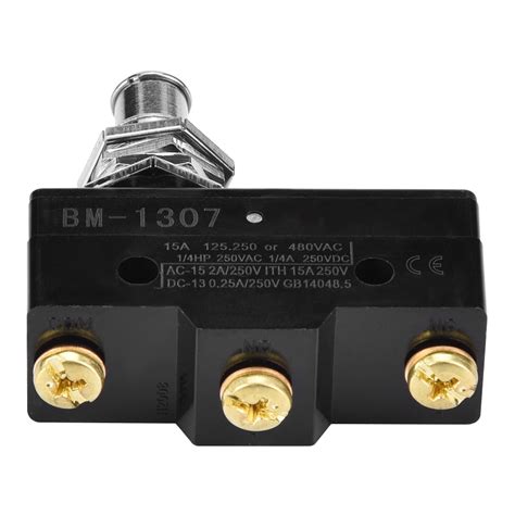Micro Limit Switch 15a Miniature Snap Action Switch Momentary Switch