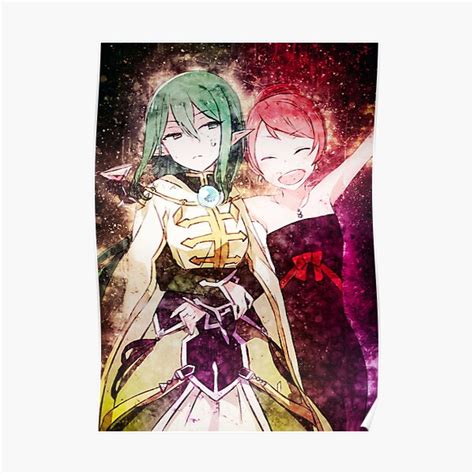 Riveria Ljos Alf Danmachi Anime Poster For Sale By Spacefoxart
