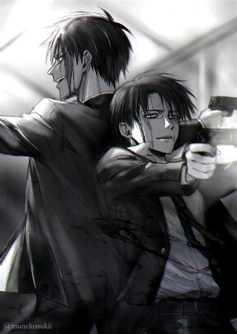 Eren X Levi Armin Mikasa Eren Y Levi Attack On Titan Ships Attack