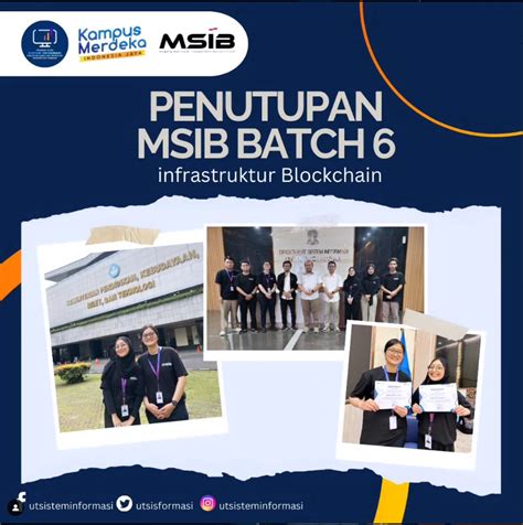 Mahasiswa Program Studi Sistem Informasi Universitas Terbuka Telah Lulus Program MSIB Batch 6
