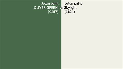 Jotun Paint Oliver Green Vs Skylight Side By Side Comparison