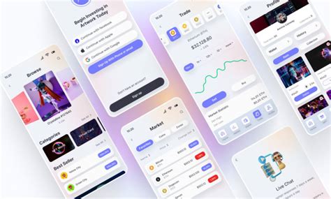 Create Figma Mobile App Ui Design Ui Ux With Prototype By Uxui Moshiur Fiverr