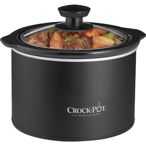 Crock Pot 2135523 Slow Cooker 15 Qt Black Stoneware Black
