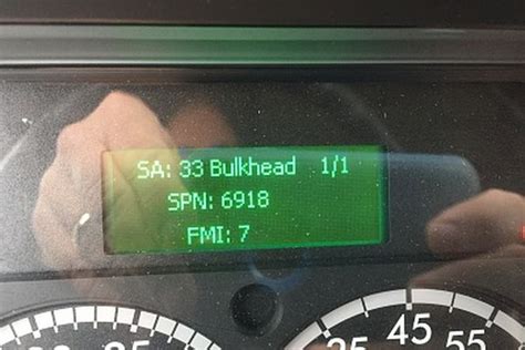 What Is Fault Code SPN FMI Freightliner Bulkhead