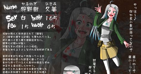 デスナンバー】 【デスナンバー】狩野樹 久美【名簿】 めかずきのイラスト Pixiv