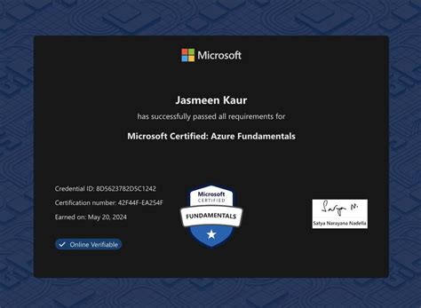 Jasmeen Kaur On Linkedin Azure Microsoftazure Cloudcomputing Certification Learningjourney