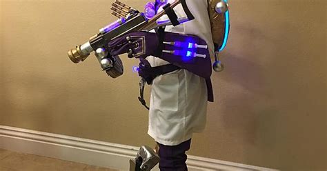 7yo Junkenstein Overwatch Halloween But He Got Sick And Could Not Go Trick Or Treating He