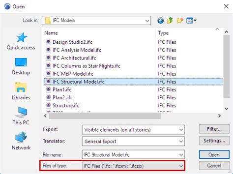 Export Ifc Model From Archicad