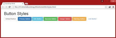 Bootstrap For Beginners Part Four Bootstrap Buttons