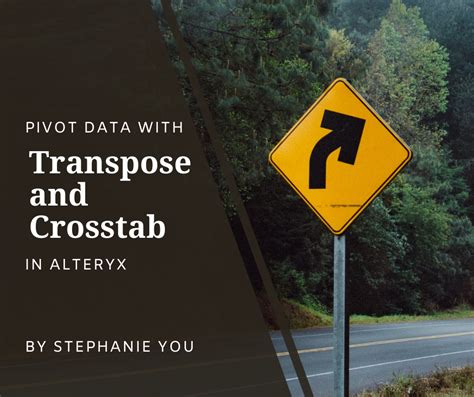 Pivoting Data In Alteryx With Transpose And Crosstab Tool The Data Babe Down Under
