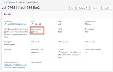 Replace A Volume For A Cluster Node Apex File Storage For Aws