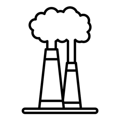 Premium Vector Smoke Line Illustration