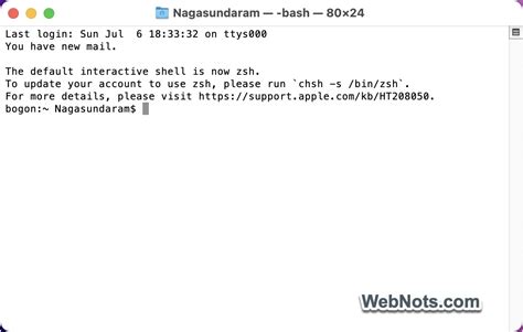 Beginners Guide To The Mac Terminal App Webnots