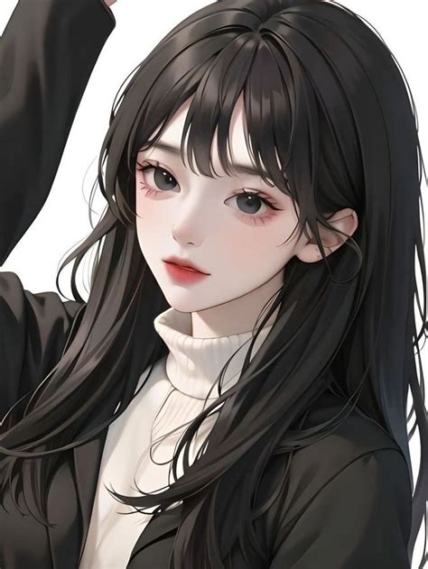 Pin Oleh Syan Di 캐릭터 일러스트 Gadis Seni Digital Gadis Seni Gambar