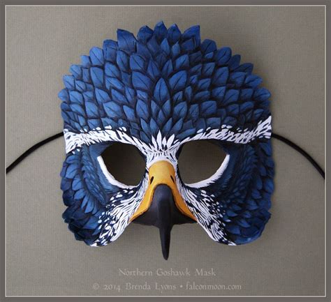 Northern Goshawk Leather Mask By Windfalcon On Deviantart Bird
