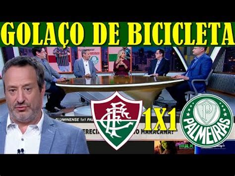 FLUMINENSE 1 X 1 PALMEIRAS GOL DE BICICLETA DE RONY VERDÃO EMPATA