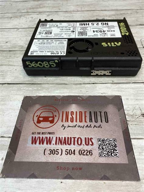2018 Chevrolet Silverado Human Machine Interface Hmi Control Module Oe