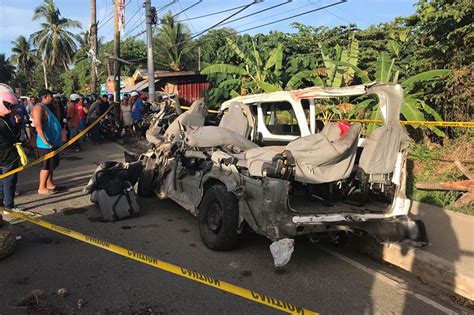 Patay Sugatan Sa Salpukan Ng Bus Van Sa Cebu ABS CBN News