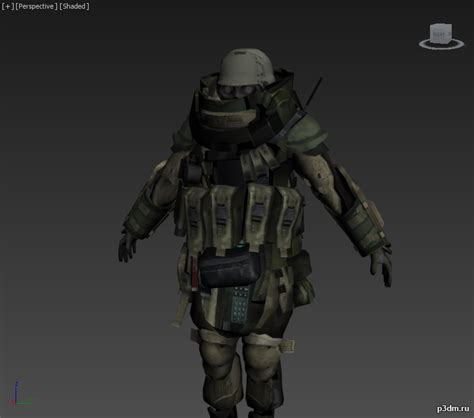 Juggernaut Modern Warfare 2 3d Model