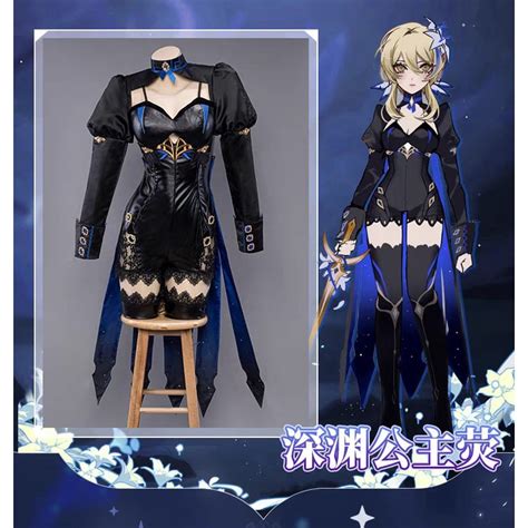 Jual Costume Lumine Abyss Princess Genshin Impact Brand Uwowo