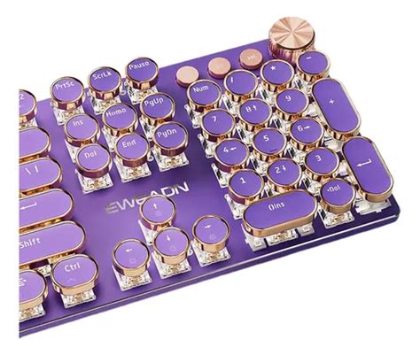 Teclado Mecánico Para Juegos Estilo Máquina De Escribir Tis Cuotas