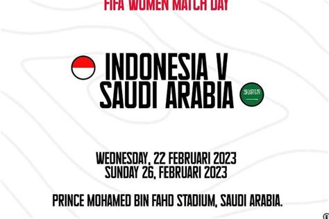 Hasil Akhir Live Score Timnas Indonesia Putri Vs Arab Saudi Putri Malam