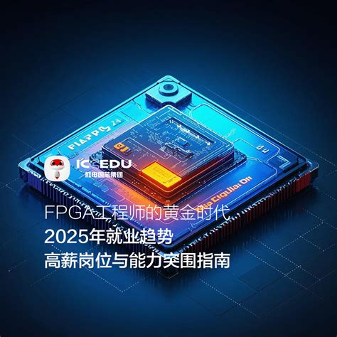 Fpga工程师的黄金时代：2025年就业趋势、高薪岗位与能力突围指南 成电国芯fpga培训｜100就业率企业合作课程｜xilinx认证