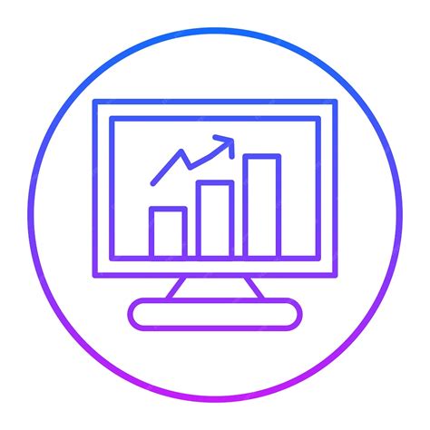 Premium Vector Monitoring Vector Illustration