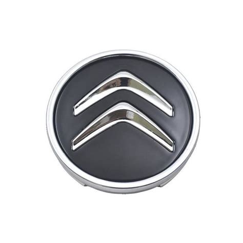 Lot de centre de roue cache moyeu Remplacement pour mm Citroën C C XR C L C C Noir