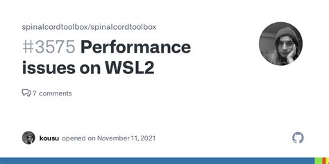 Performance Issues On Wsl2 · Issue 3575 · Spinalcordtoolboxspinalcordtoolbox · Github