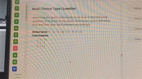 6 7 Multi Choice Type Question Either 8 9 StudyX