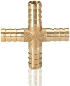 Amazon Co Jp Brass Straight Hose Pipe Fitting Equal Barb 3mm 4mm 6mm