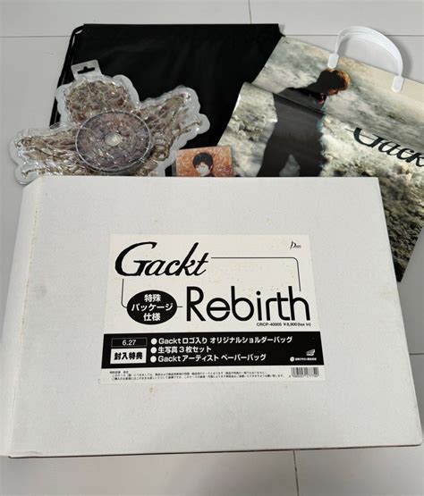 Gackt Rebirth Limited Edition Hobbies Toys Memorabilia