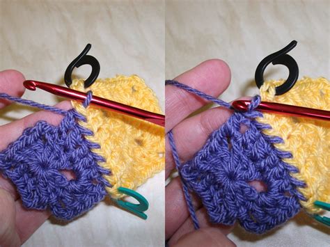 The Wench S Crafty Corner Joining Squares Part One Joining Two Same Size Squares Together