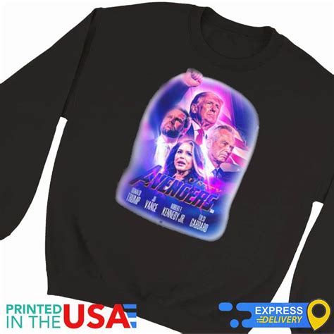 Unity Avengers Donald Trump Jd Vance Robert F Kennedy Jr Tulsi
