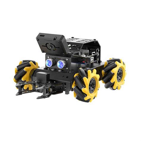 4wd Omnidirectional Mecanum Robot Car With Claw Ai Visual Recognition Tracking For Arduino Robot