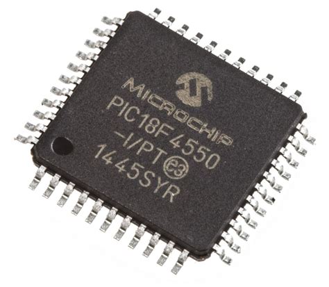 Microchip PIC18F4550 I PT 8bit PIC Microcontroller PIC18F 48MHz 32