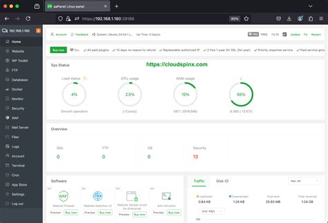 Install And Use AaPanel On Ubuntu 24 04 22 04 CloudSpinx