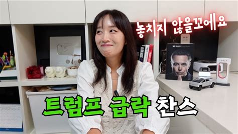 현금 쌓고 기다리고 있었는데 트럼프가 기회를 주네요 Youtube