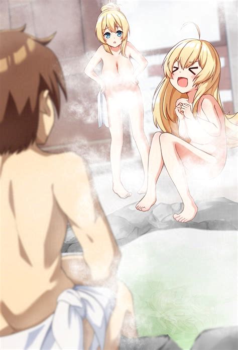 Satou Kazuma And Iris Kono Subarashii Sekai Ni Shukufuku Wo Drawn By