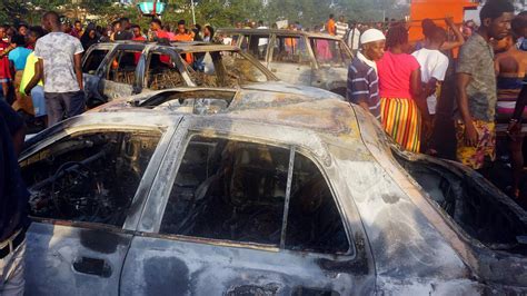 Sierra Leone Freetown Fuel Tanker Explosion Kills At Least 91 News