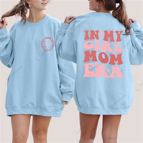 Girl Mom In My Girl Mom Era Sweatshirt T Shirt Lelemoon