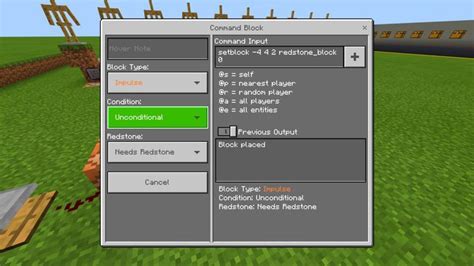 Use Commands In Universal Minecraft Editor Fodforless