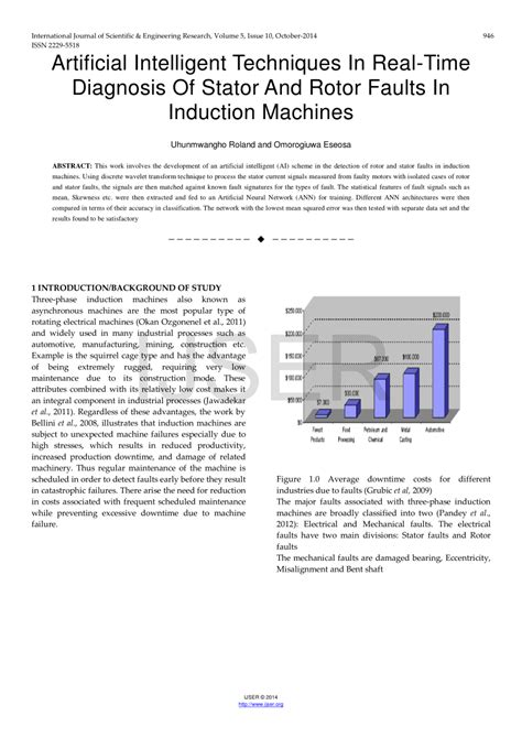 PDF Artificial Intelligent Techniques In Real Time Diagnosis Of