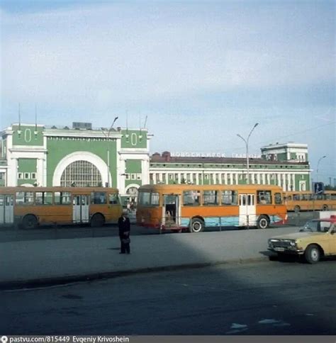 ЖД вокзал "Новосибирск-Главный", 1992 год | Типичный Новосибирск