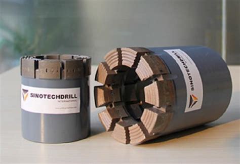 BQ NQ HQ PQ Impregnated Diamond Core Drill Bit For Mineral Exploration