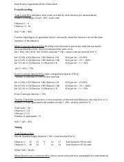 IOA Cheat Sheet Docx Interobserver Agreement IOA Cheat Sheet Event Recording Total Count IOA