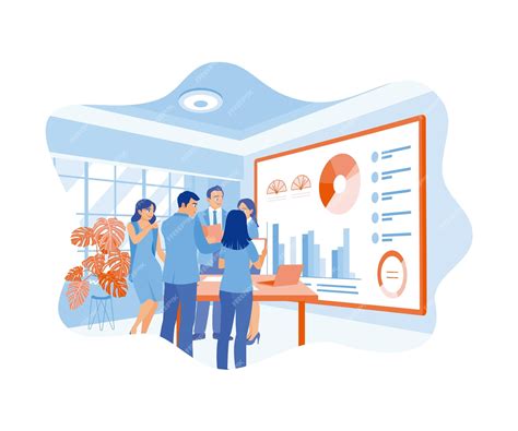 Premium Vector The Front End Development Team Develops Ui And Ux