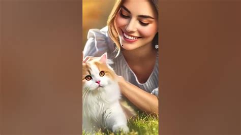 دختر و گربه Youtube